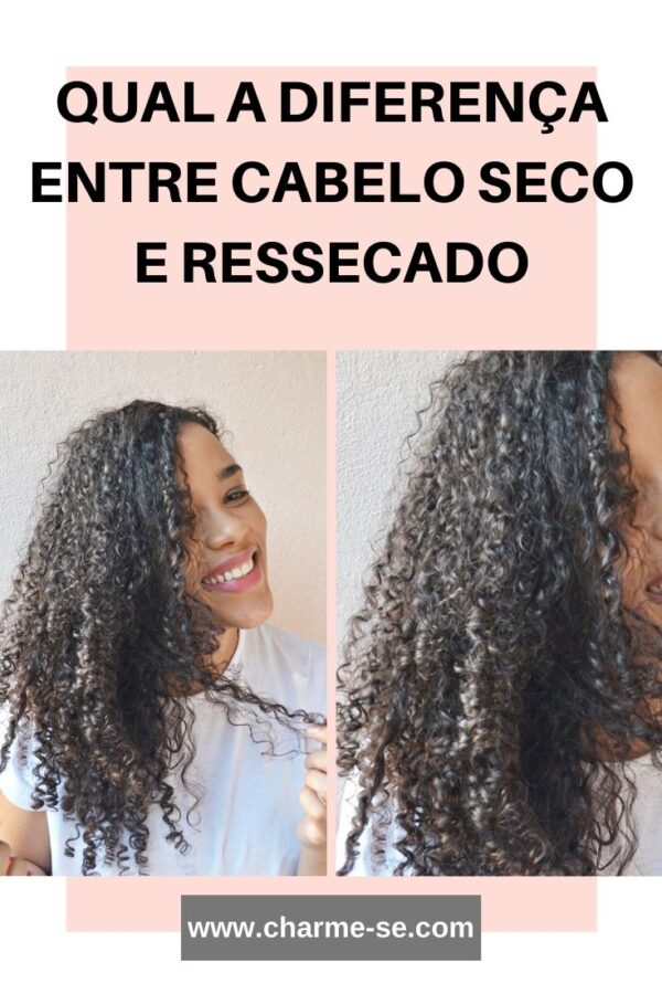 Qual a Diferença entre Cabelo seco e ressecado - Charme-se