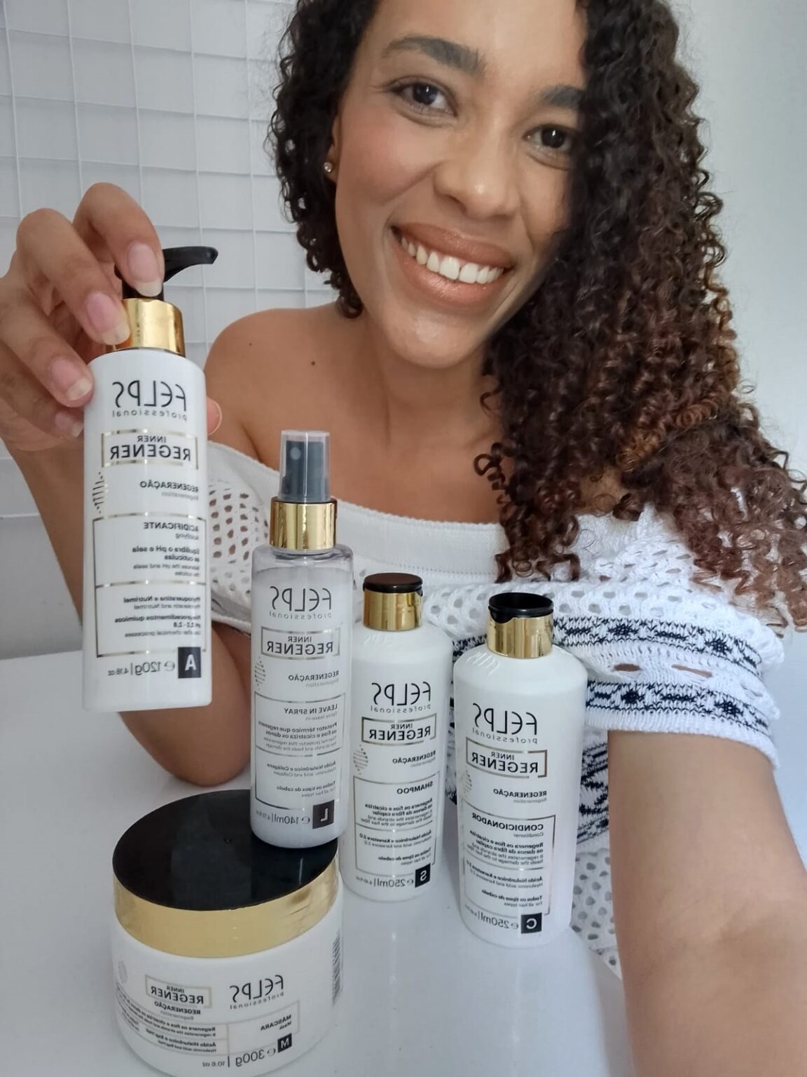 Felps Inner Regener resenha da linha completa - Charme-se