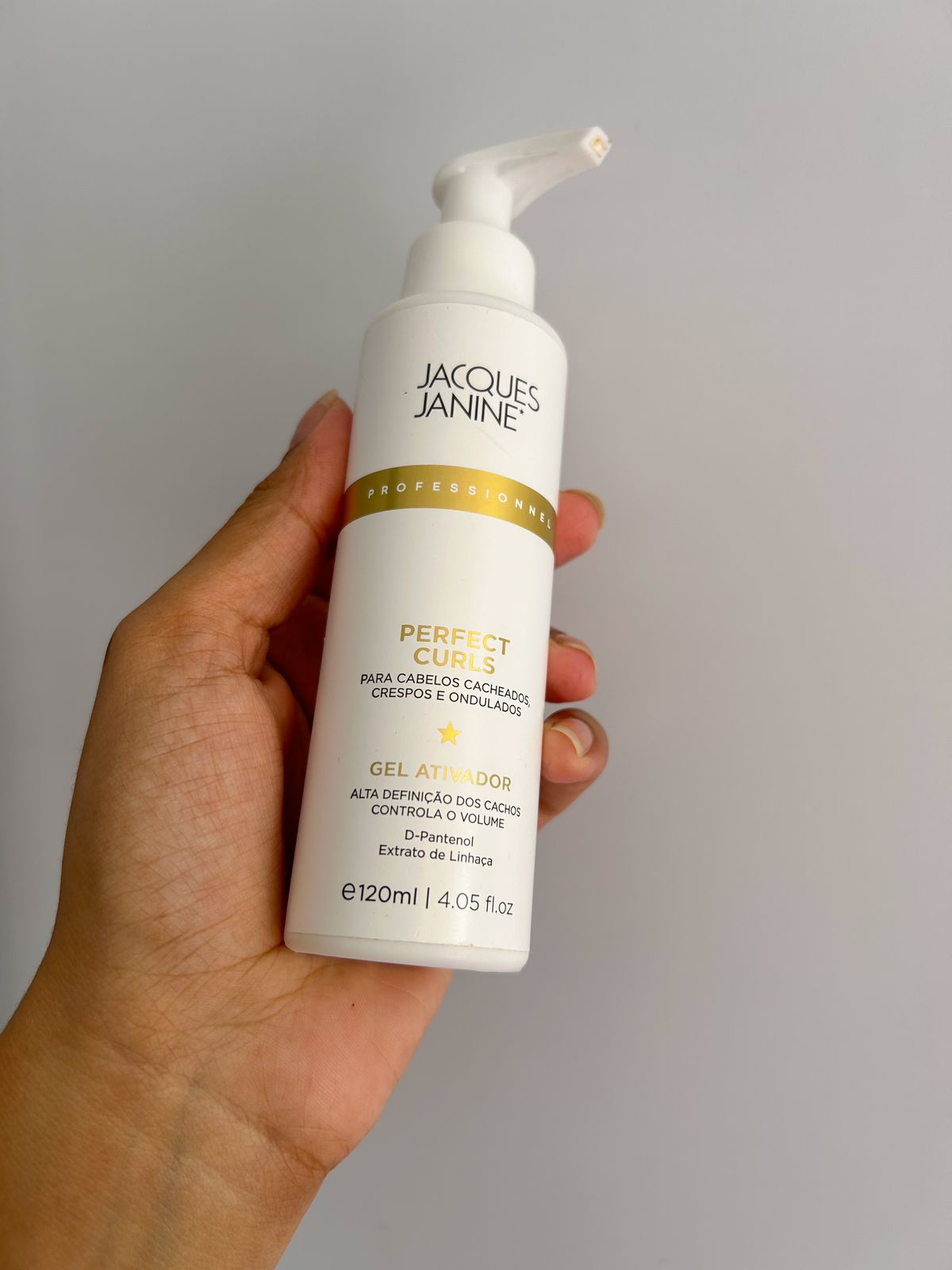 Gel ativador Jacques Janine Perfect curls cachos definidos - Charme-se